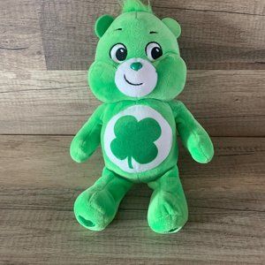 Care Bears | Toys | Green Clover Care Bear Good Luck Cheer Bear Plush ...